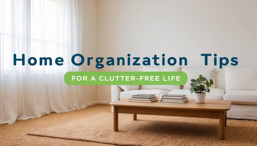 Home Organization Tips for a Clutter-Free Life - Fashionably Latent